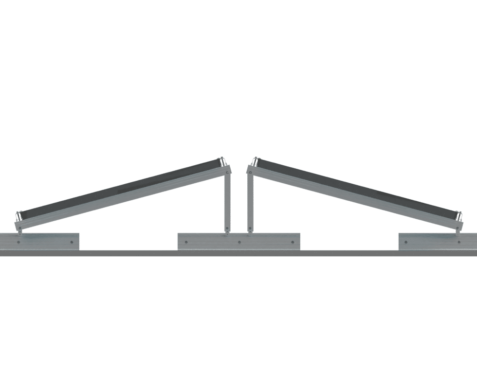 Photovoltaic mounting for PVC roofs: Roof-Solar Tilted PVC